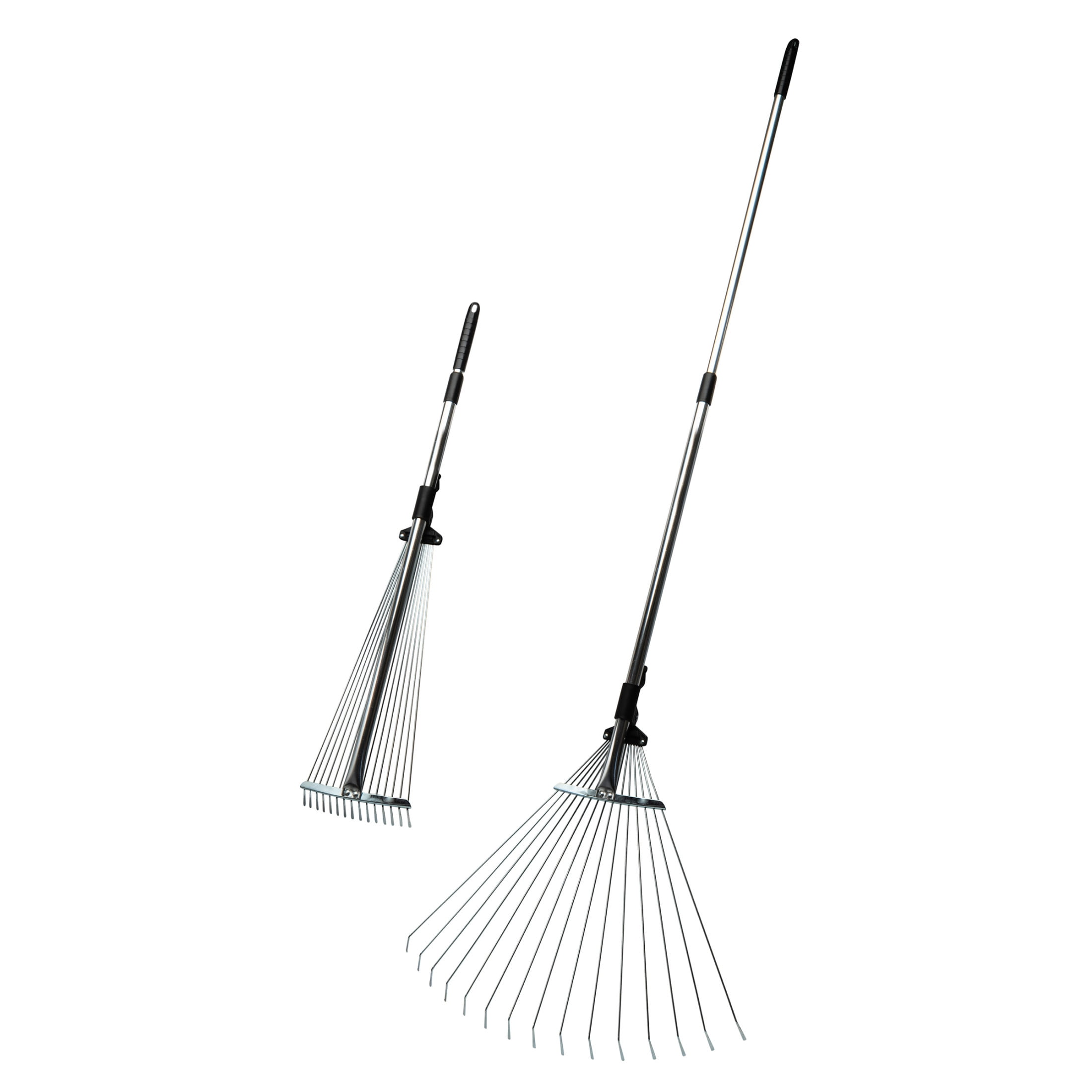 Kings County Tools Metal Rake – Adjustable Width of 7" to 22" Head ...