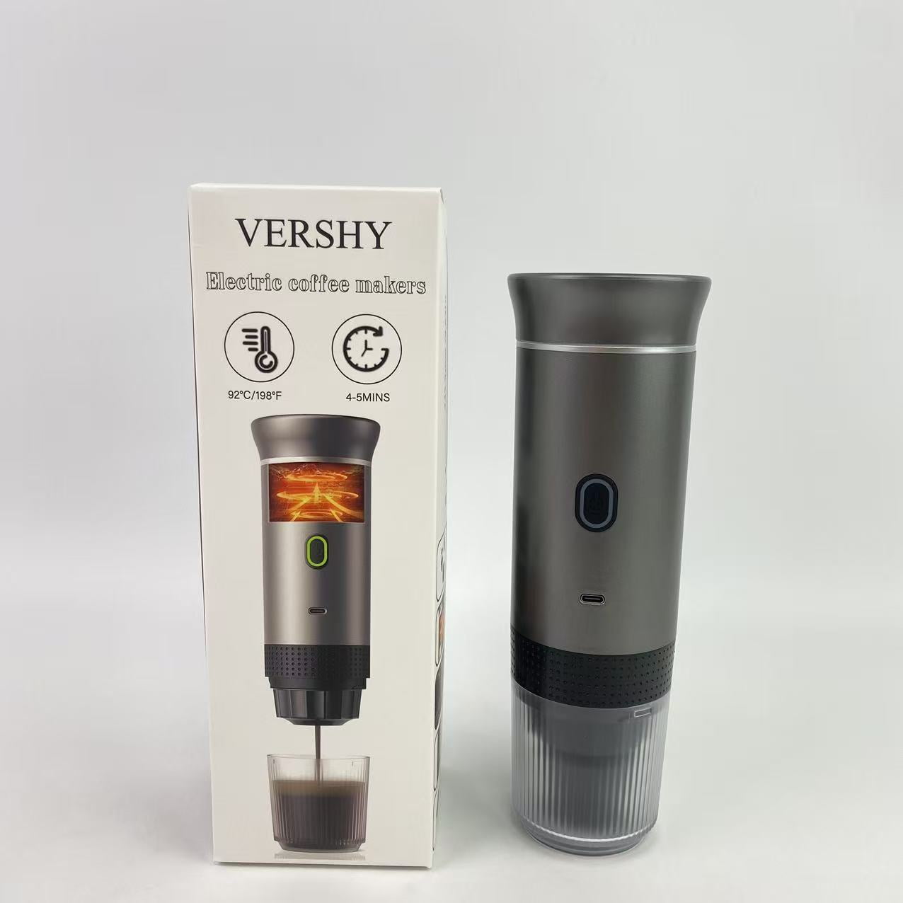 VERSHY Electric coffee makers, Portable Coffee Maker Espresso Machine ...