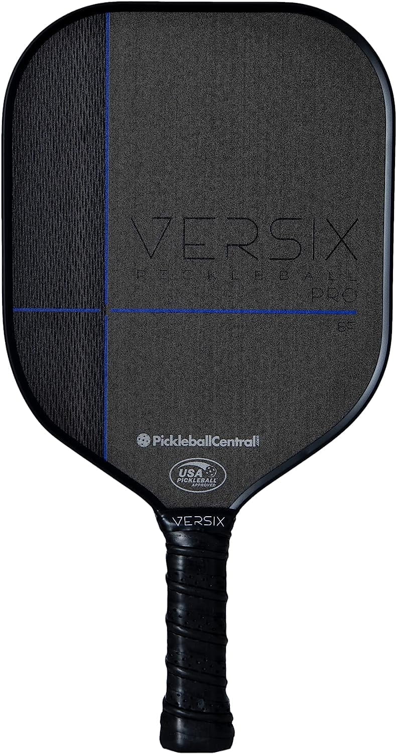 VERSIX Pro 6F Power Fiberglass Pickleball Paddle, 15mm Core, 7.8-8.2oz ...