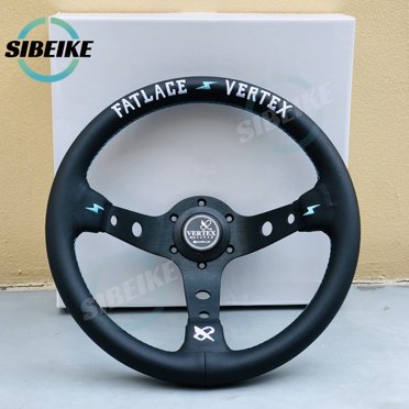 Sparco 015L750PL L575 Series Monza Leather Steering Wheel - Walmart.com