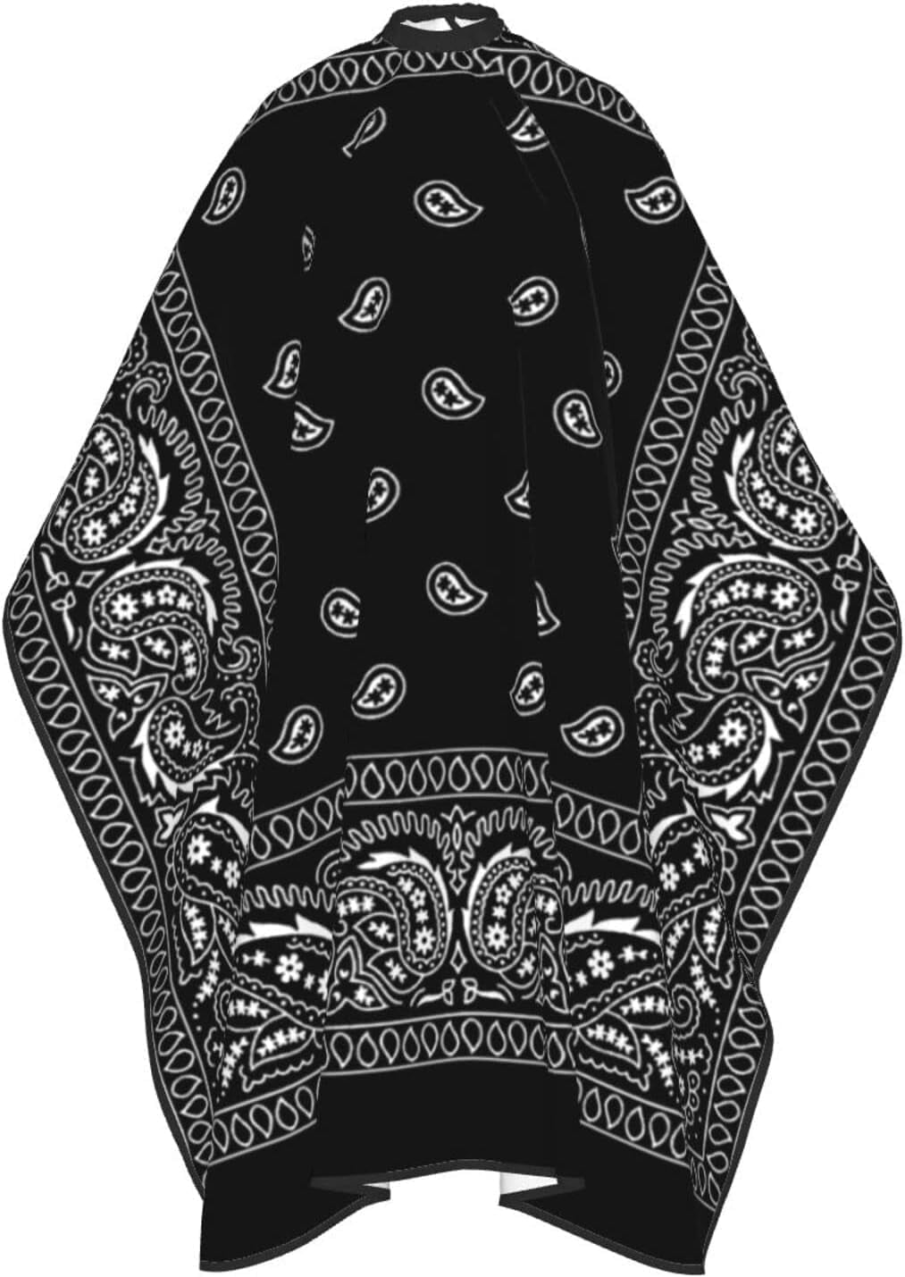 VERTEX&KAIBIN Barber Cape for men Hair Cutting,Black Paisley Cool cape ...