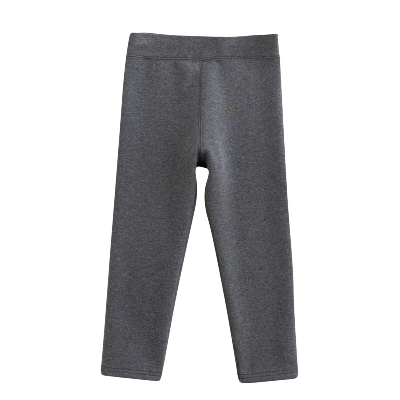 VERUGU Girls Leggings Childs Spring Fall Solid Kids Long Pants Toddler ...