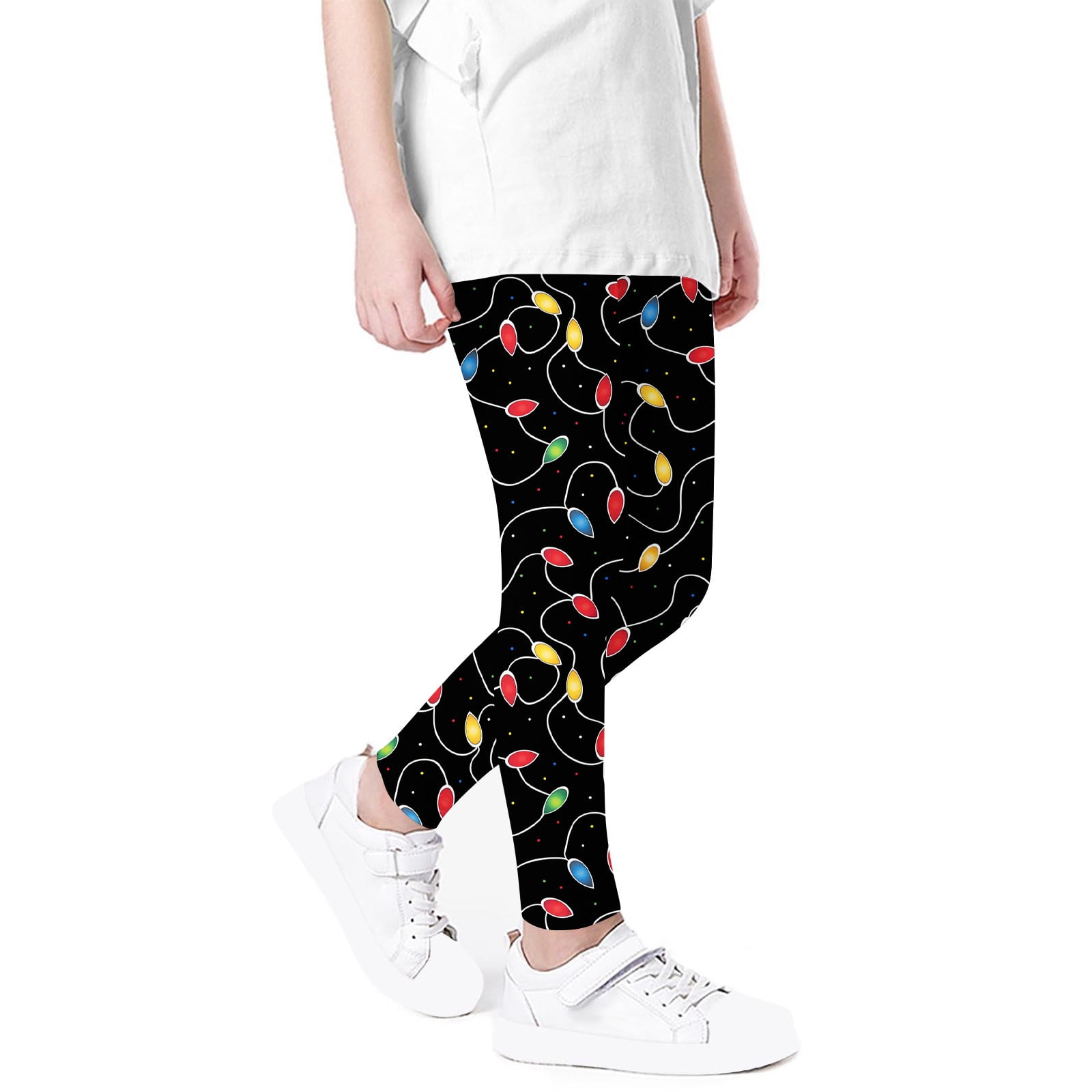VERUGU Girls Leggings Kids Fall Winter Fashion Christmas Printed Long ...