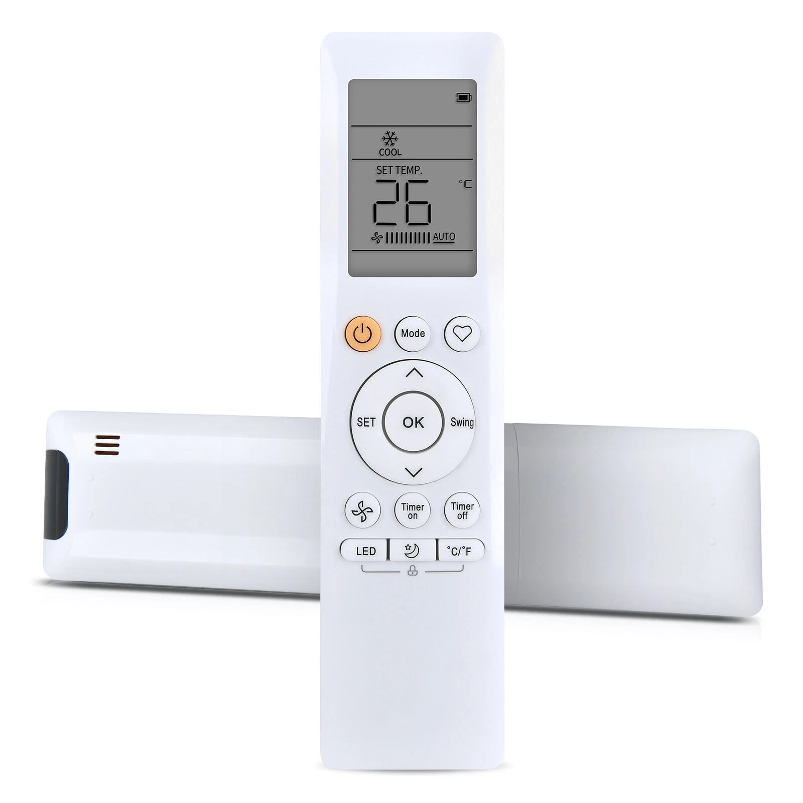 VERYNIUBI Compatible Remote Midea Air Conditioner Remote Control ...