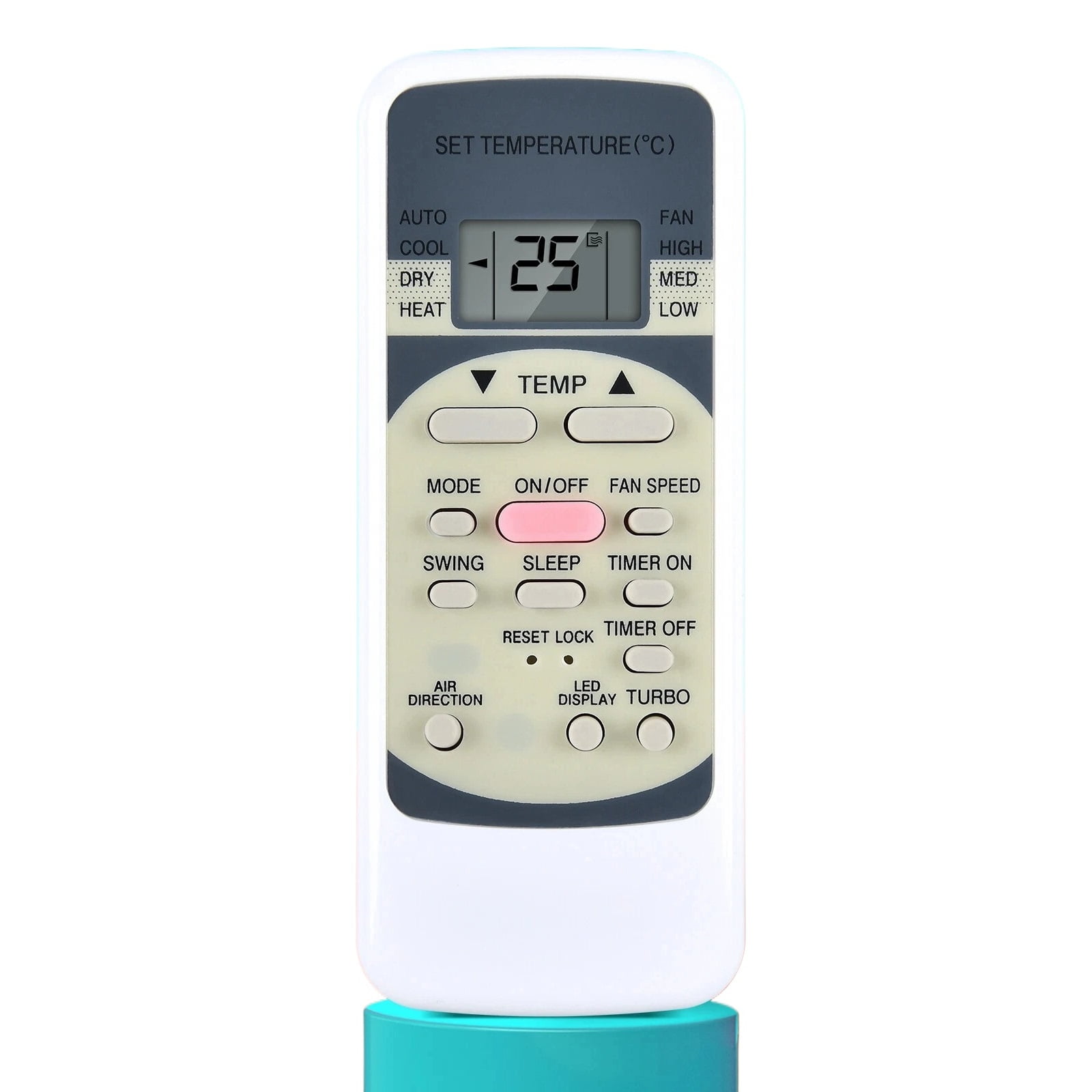 VERYNIUBI R51M R51L1 Compatible Remote Midea Air Conditioner Remote ...