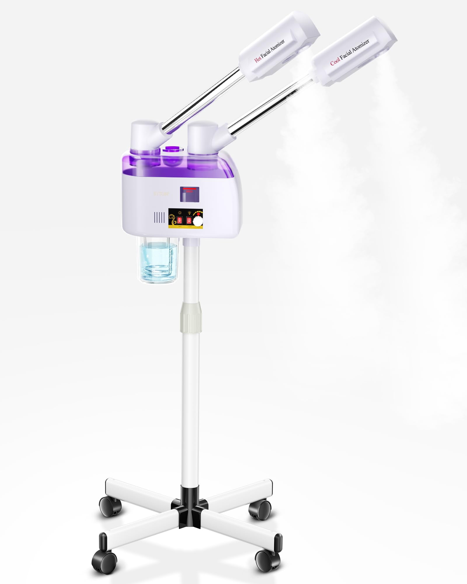 VERYTOP Facial Steamer Professional, 2 in 1 Hot&Cold Facial Steamer on ...