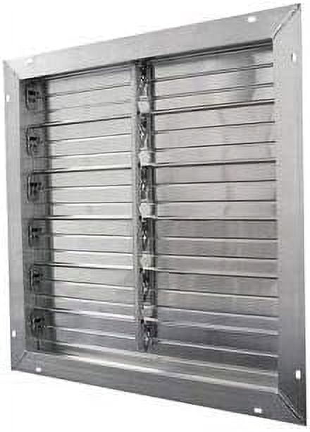 VES 20" Exhaust/Intake Aluminum Shutter (Shutter Only) - Walmart.com