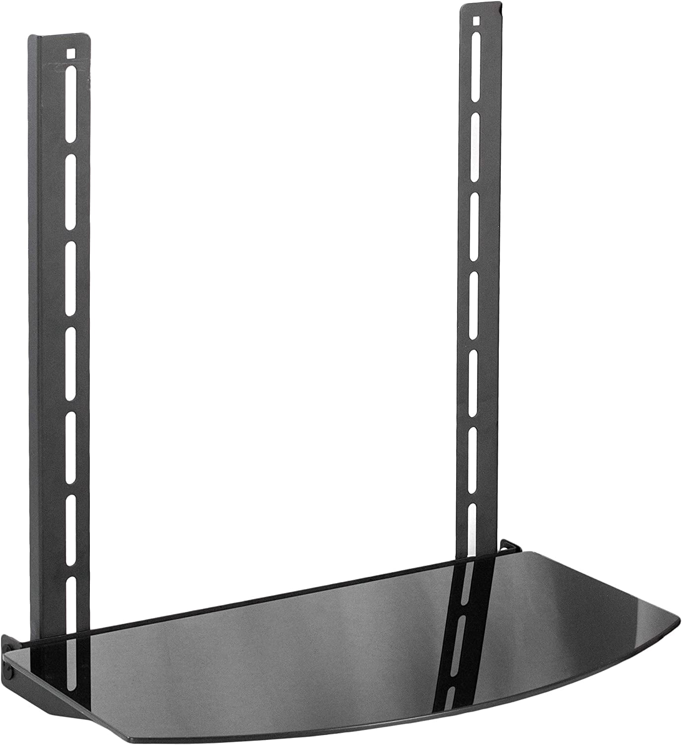 Under Above VESA Back of TV Wall Mount Shelving Bracket with Tilt, DVD ...