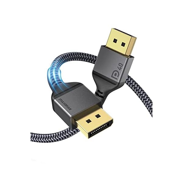 VESA Certified DisplayPort 2.1 Cable, 16K DisplayPort Cable 2.1 ...