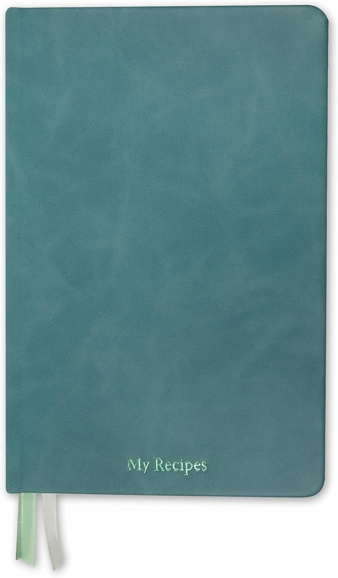 VESSALICO - Blank Recipe Book with Hard, Waterproof cover, Measurement ...