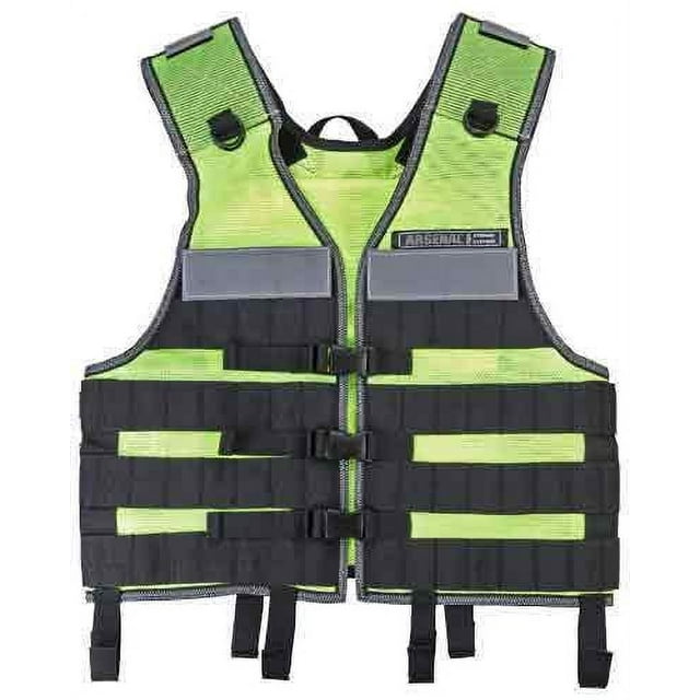 Ergodyne Arsenal 5590 Industrial MOLLE Vest w/ 5 Piece Miners Pouch Set ...