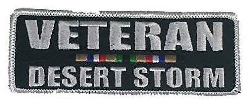 VETERAN DESERT STORM WITH CAMPAIGN RIBBON PATCH SERVICE GULF WAR ODS ...