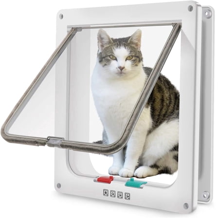 PetSafe Indoor Cat Door: Staywell 4-Way Locking, Tinted Privacy ...