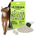 Vetreska Tofu Cat Litter, Flushable Clumping Litter, Cactus Scent, 5.5 ...