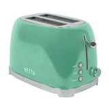 VETTA 2-Slice Extra-Wide-Slot Retro Toaster, Stainless Steel (Seafoam ...