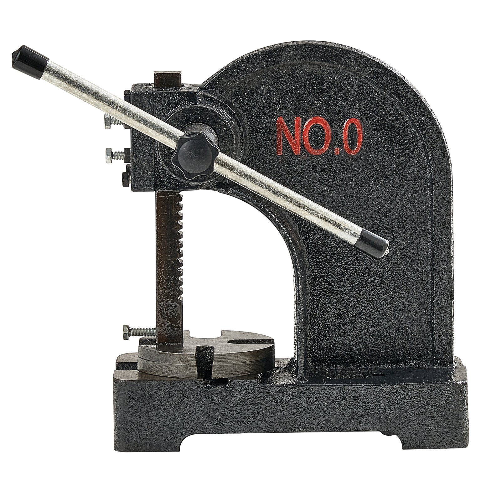 VEVOR 0.5 Ton Manual Arbor Press, Cast Iron, Heavy-Duty, 4.6" Max ...