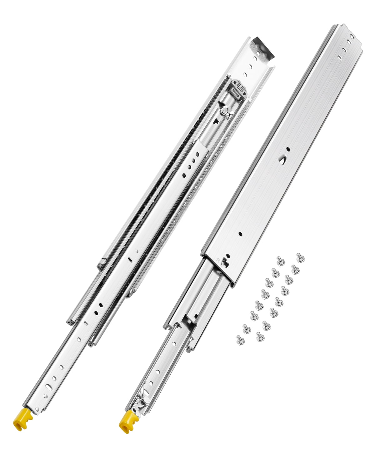 VEVOR 1 Pair Full Extension Drawer Slides 18 20 22 28 30 32 36 38 40 44 ...