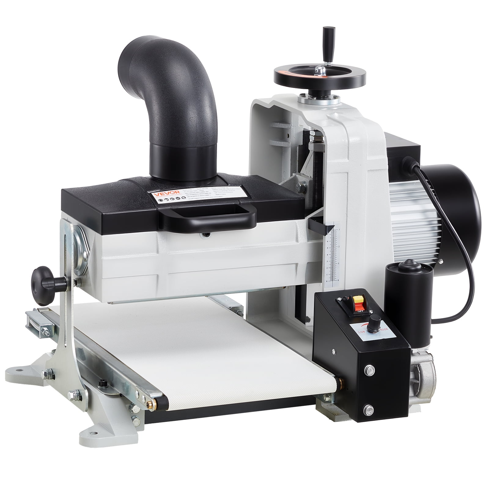 VEVOR 10" Benchtop Drum Sander, 1HP 1725RPM Dual Motor Drum Sander for ...