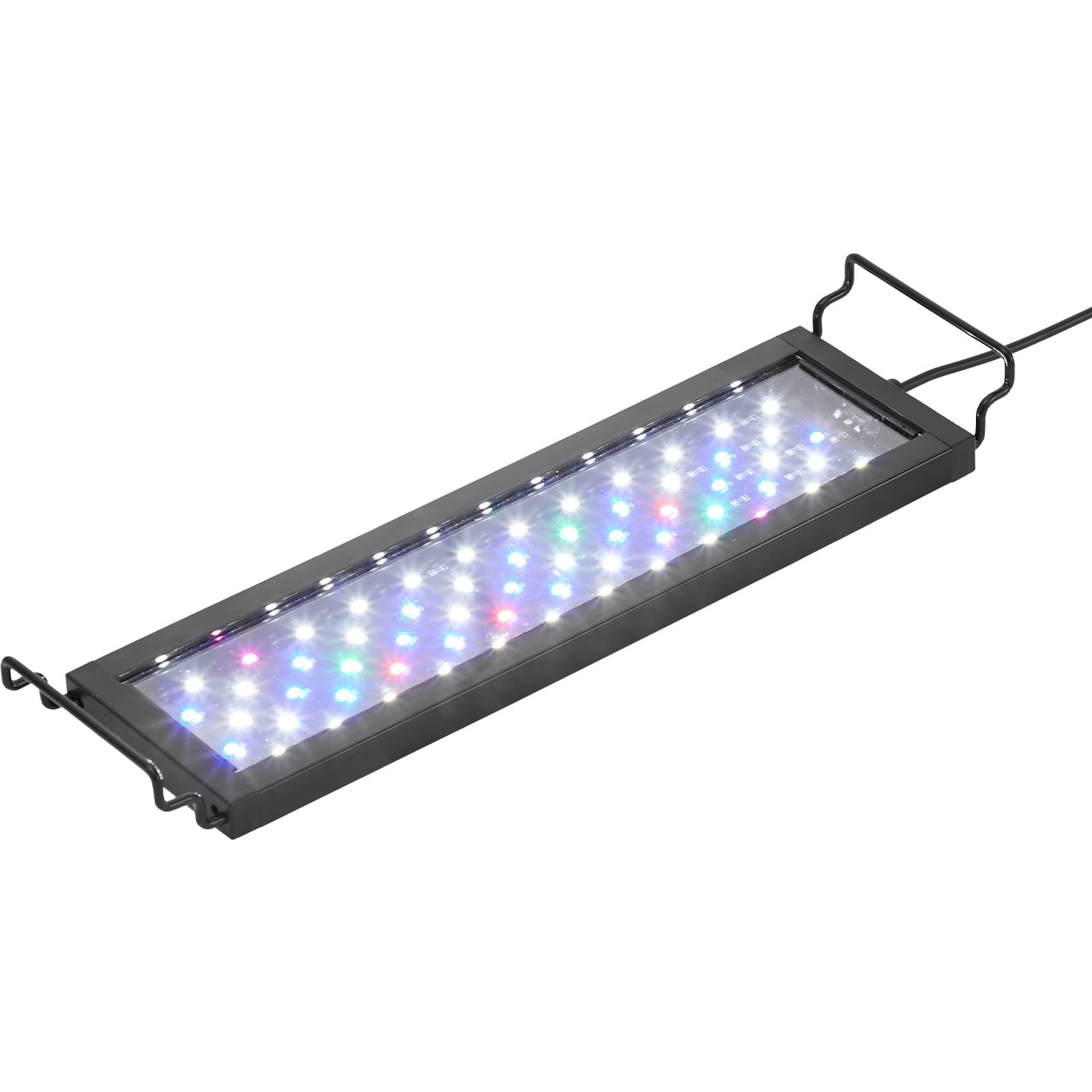 VEVOR 10W Full Spectrum Aquarium Light, Adjustable Brightness & Timer ...