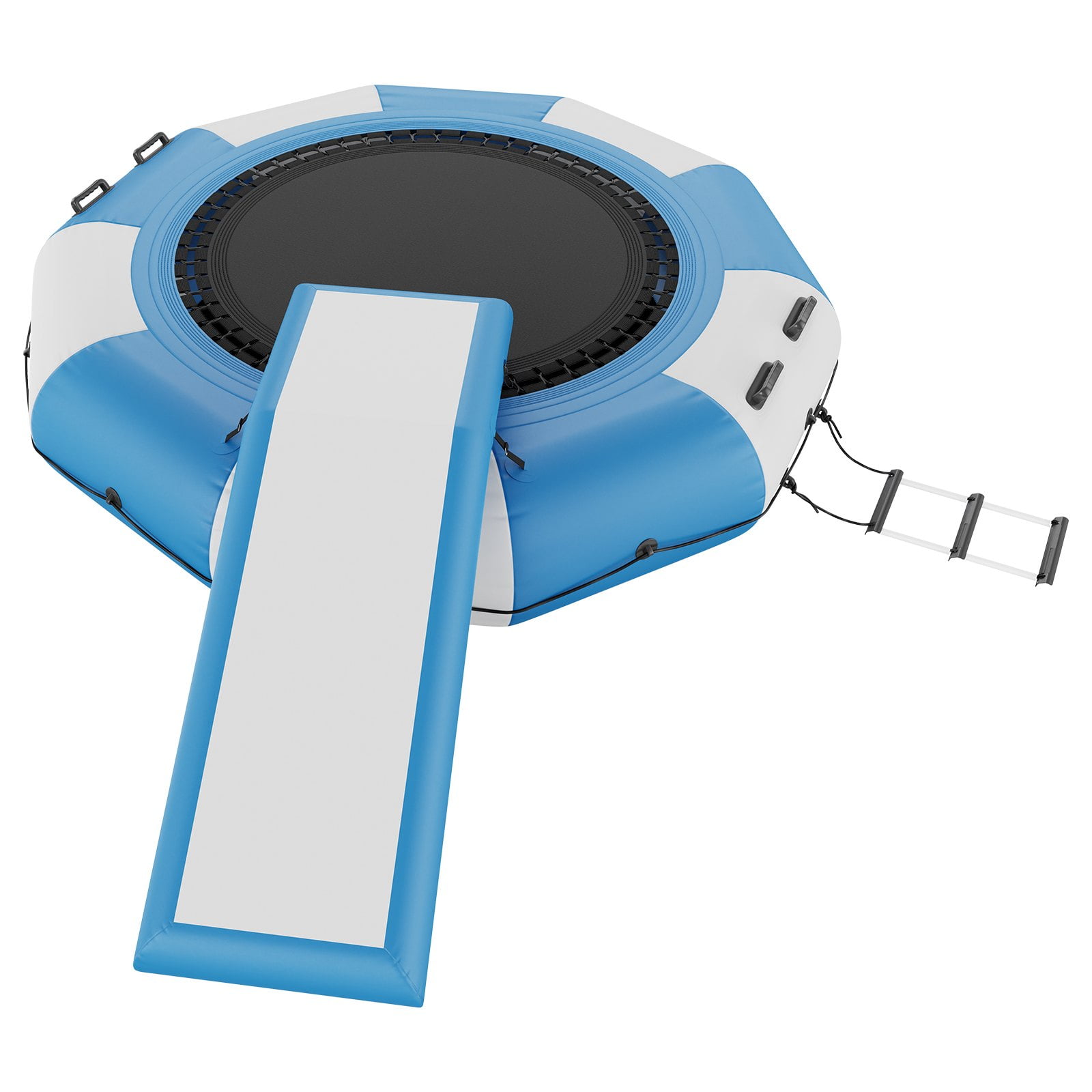 VEVOR 10ft Inflatable Water Bouncer with Slide, For Kids and Adults, 3 ...