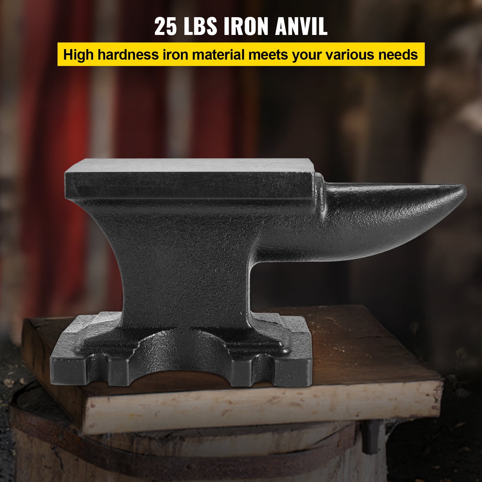 VEVOR 11/25/45Kg Anvil Blacksmith Forged Metal Work Jewelry Metalsmith ...
