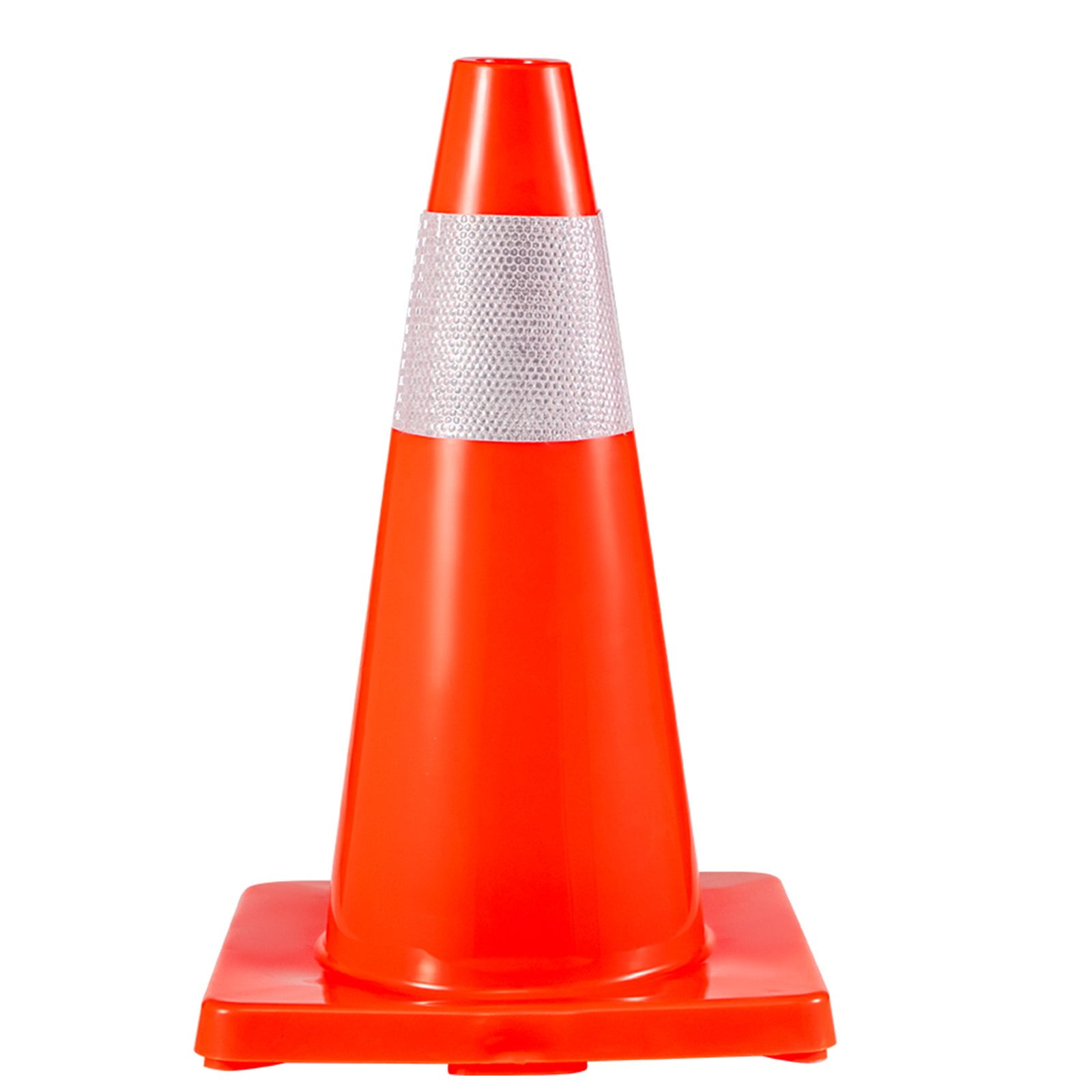 VEVOR 12-Pack 18" Traffic Cones, Reflective, Safety Parking Cones ...