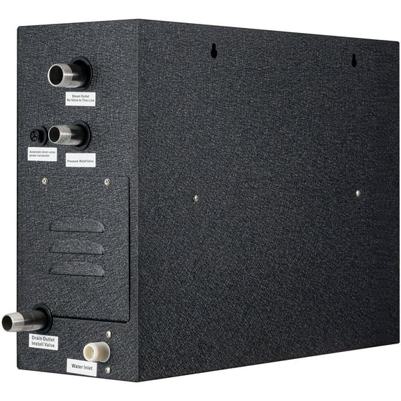 VEVOR 12KW Steam Shower Generator, Segmented Heating & Temperature ...