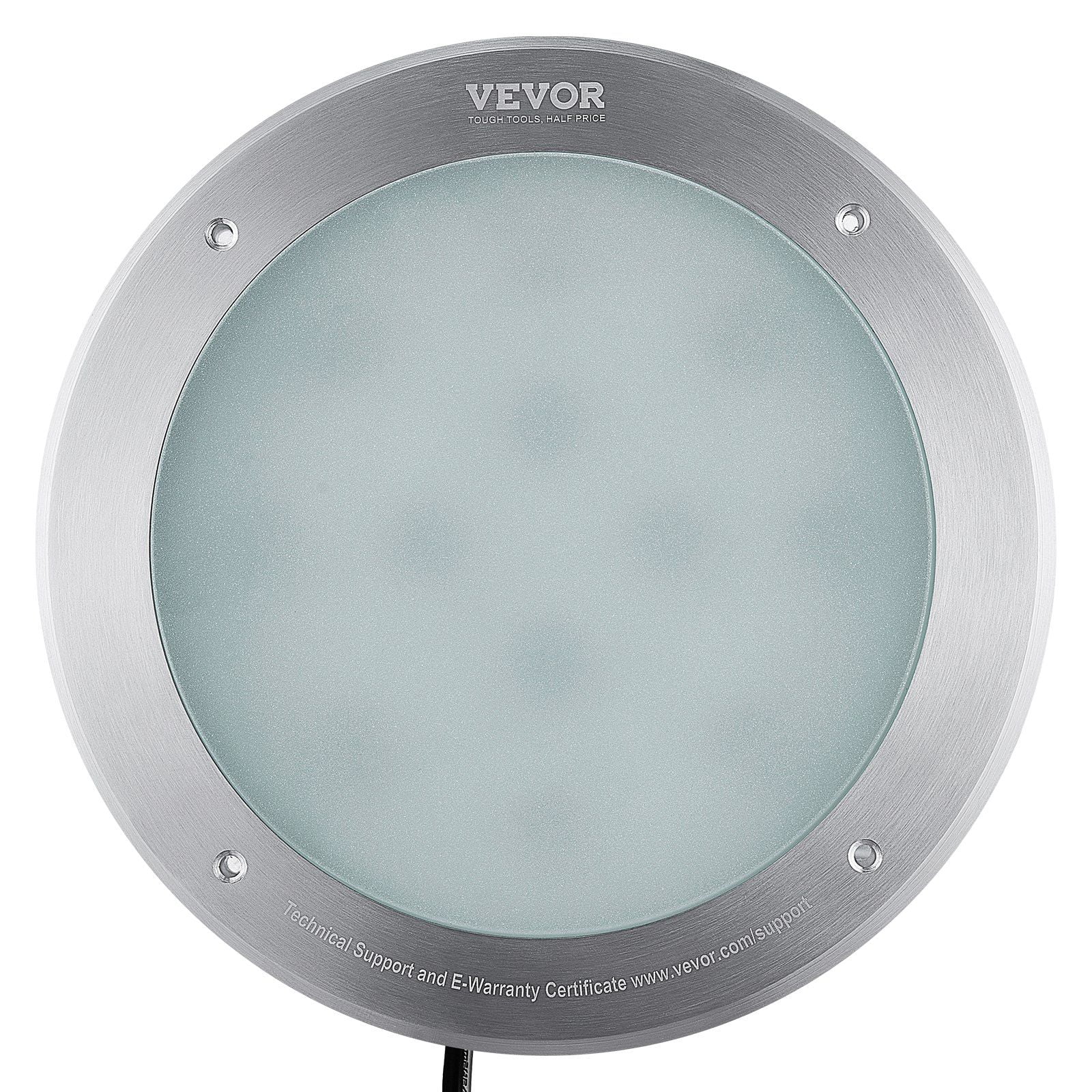 VEVOR 12V LED Pool Light, 10 Inch 40W, RGBW Color Changing Inground ...