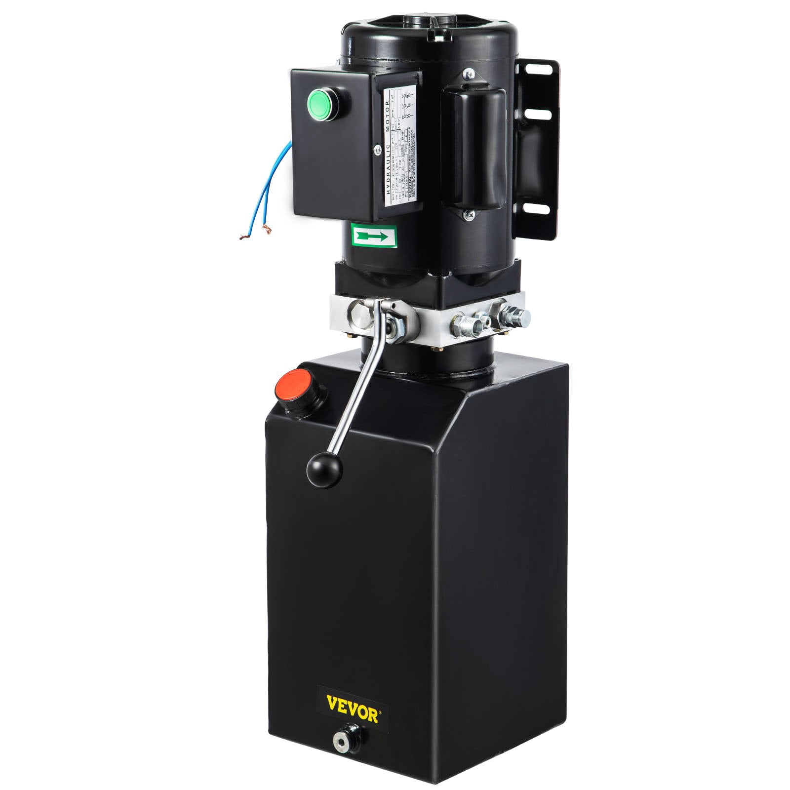 VEVOR 14qt 2950 PSI Hydraulic Power Unit (Car Lift, Dump Trailer) 220V ...