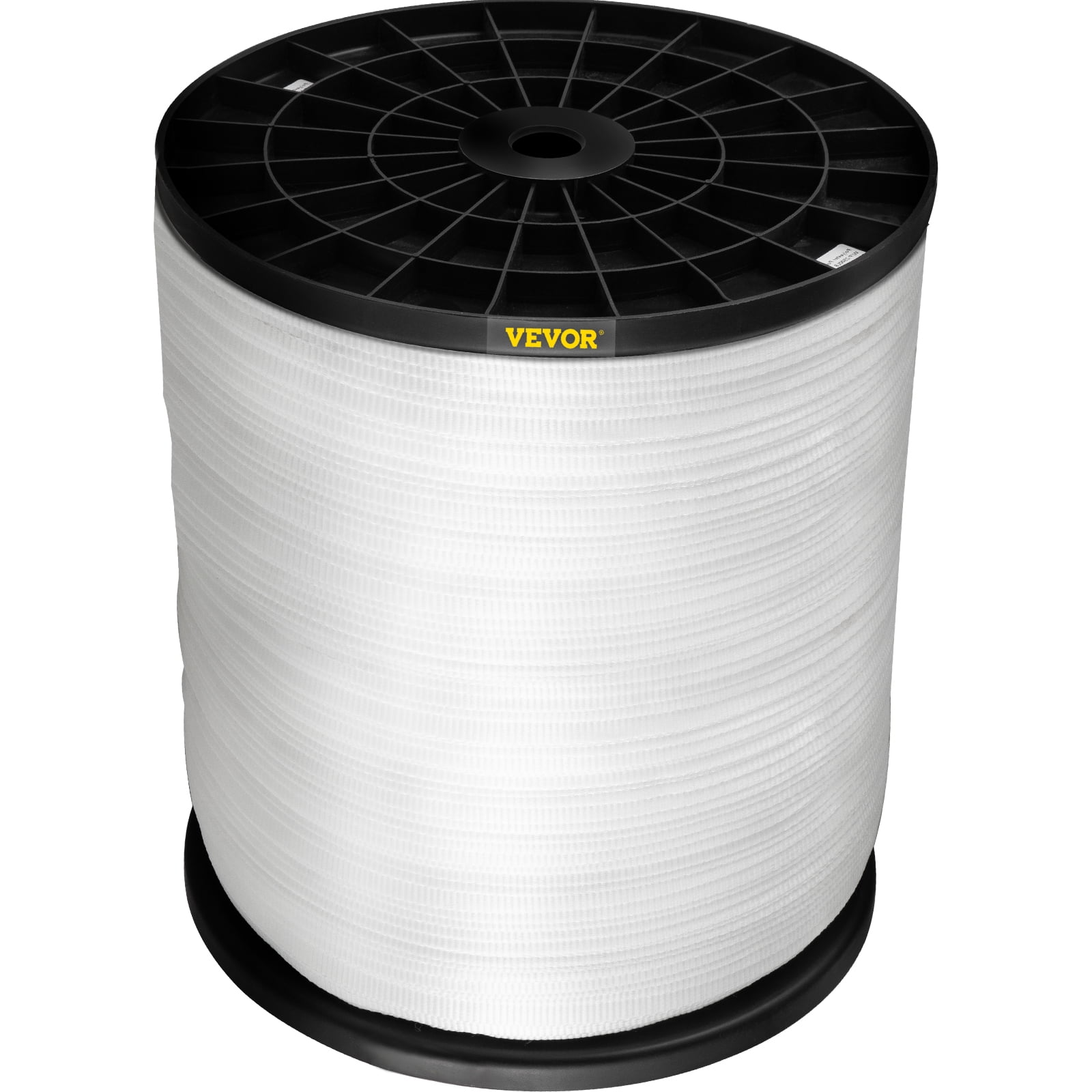 VEVOR 1800 lbs Polyester Pull Tape, 380' x 5/8" Professional Flat Rope ...
