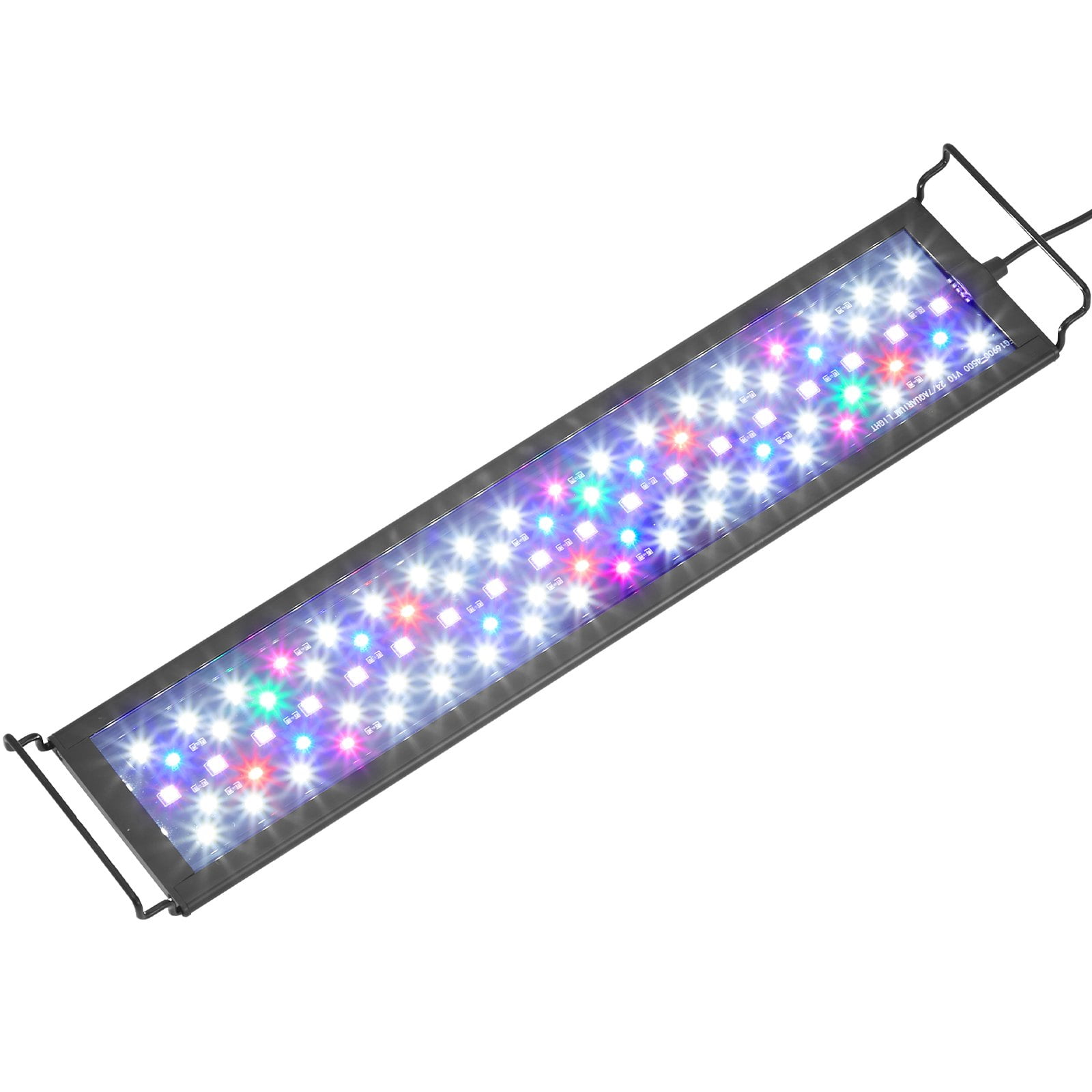 VEVOR 18W Full Spectrum Aquarium Light with LCD Monitor, Adjustable ...