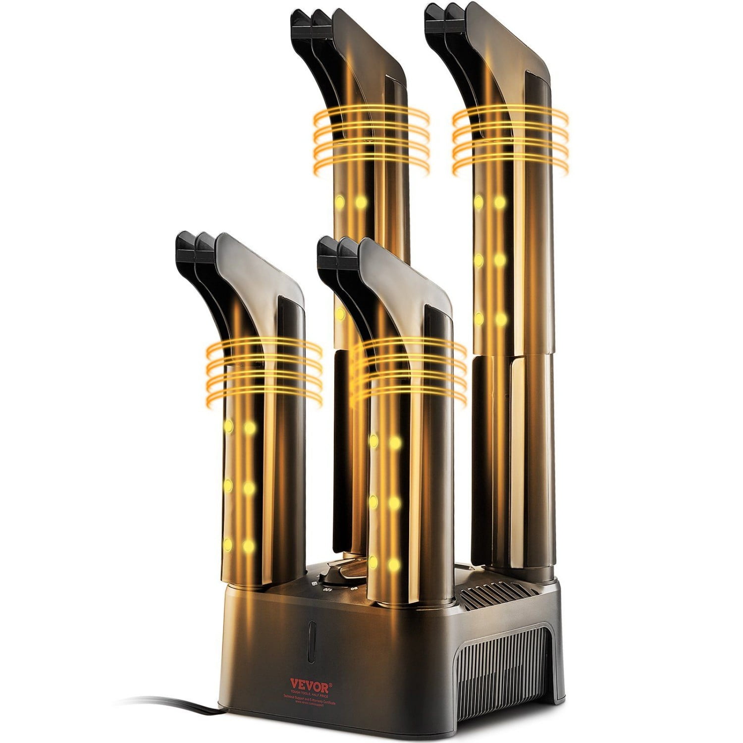 VEVOR 2-Pair Quick Dry Boot Dryer - 360° Surround Airflow 40-50°C Temp ...