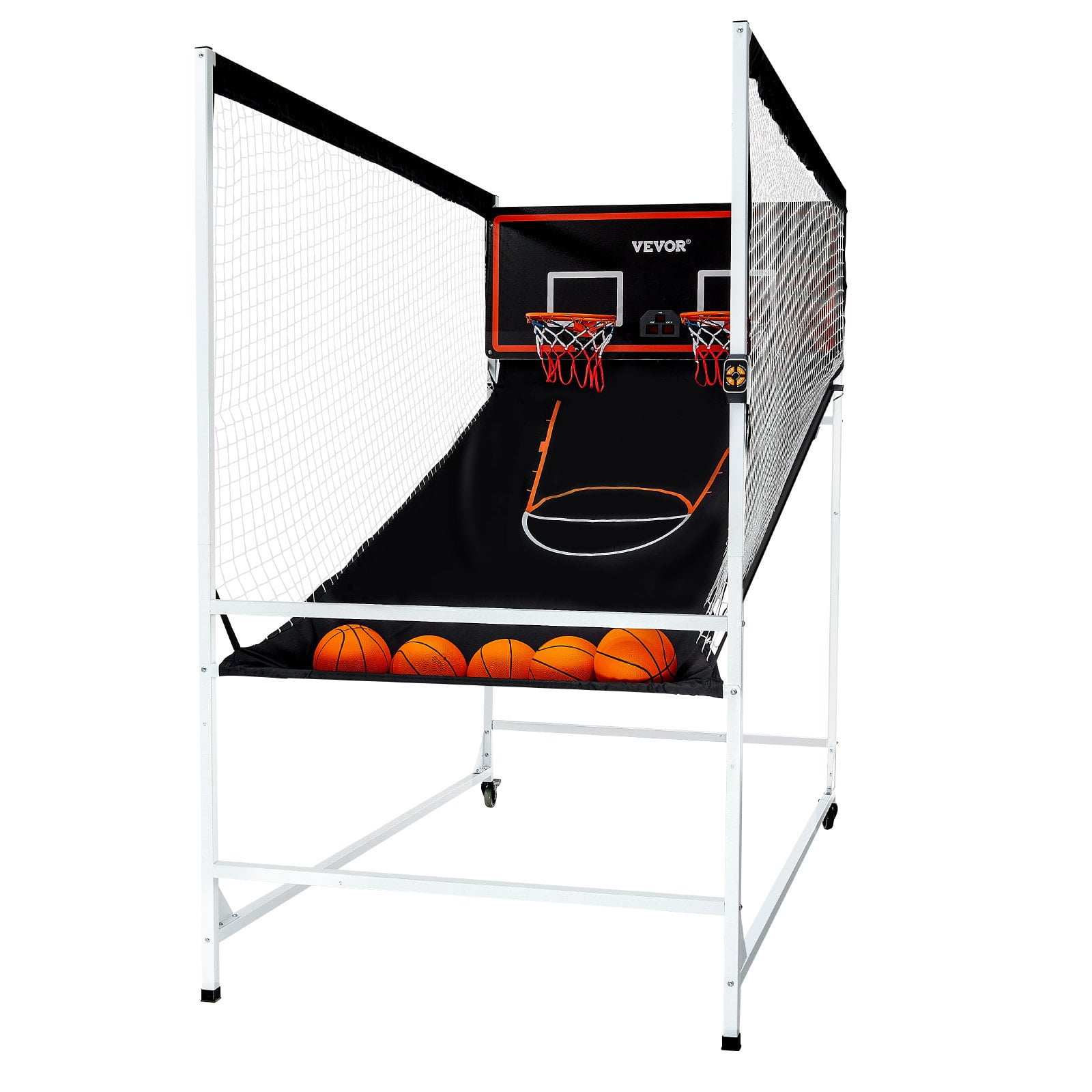 VEVOR 2-Player Indoor Arcade Basketball Game - Dual Shot Sport with 5 ...