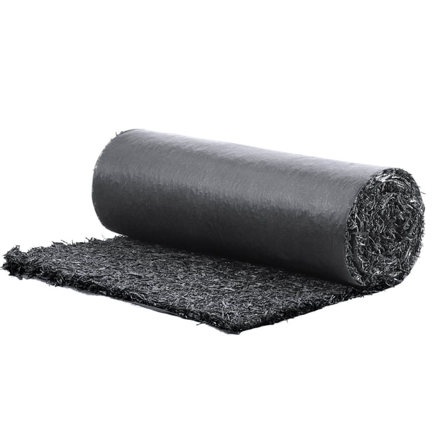 VEVOR 2 Rolls Rubber Mulch Mat – 96"x22" Landscaping Ground Cover for ...