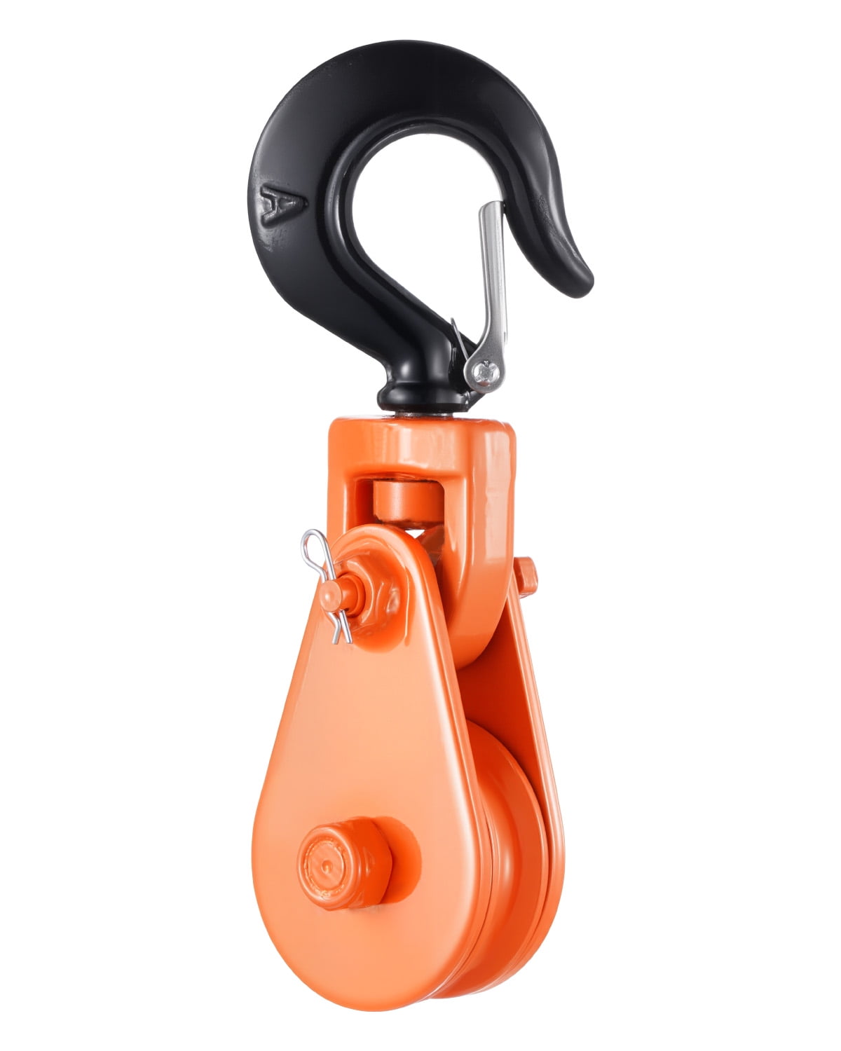 VEVOR 2 Ton Snatch Block with Swivel Hook, 3" Sheave 3/8" Inch Wire ...