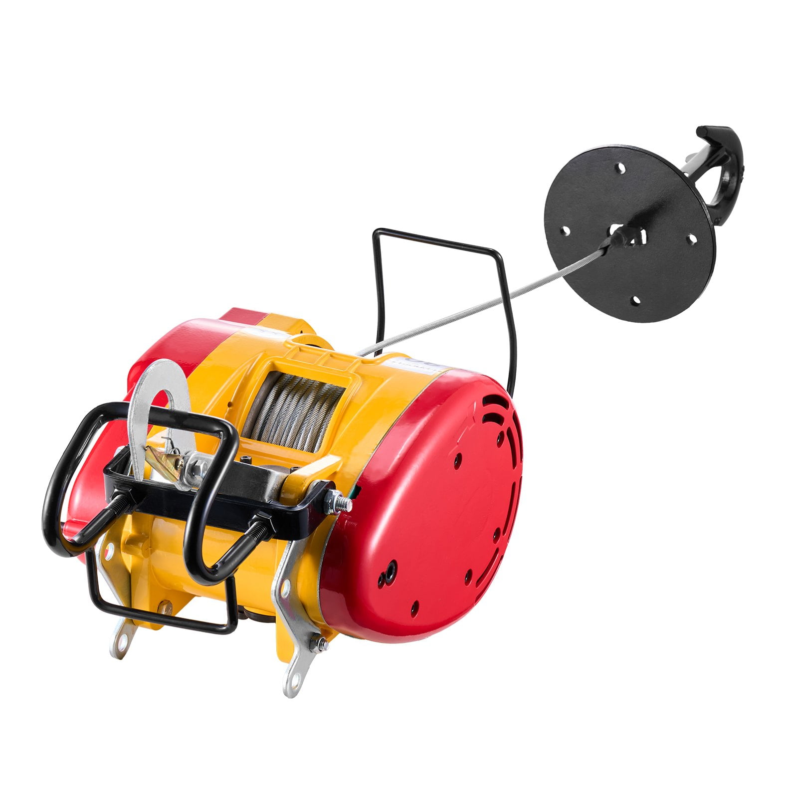 VEVOR 2-in-1 Portable Electric Hoist Winch, 1100 lbs Capacity with ...