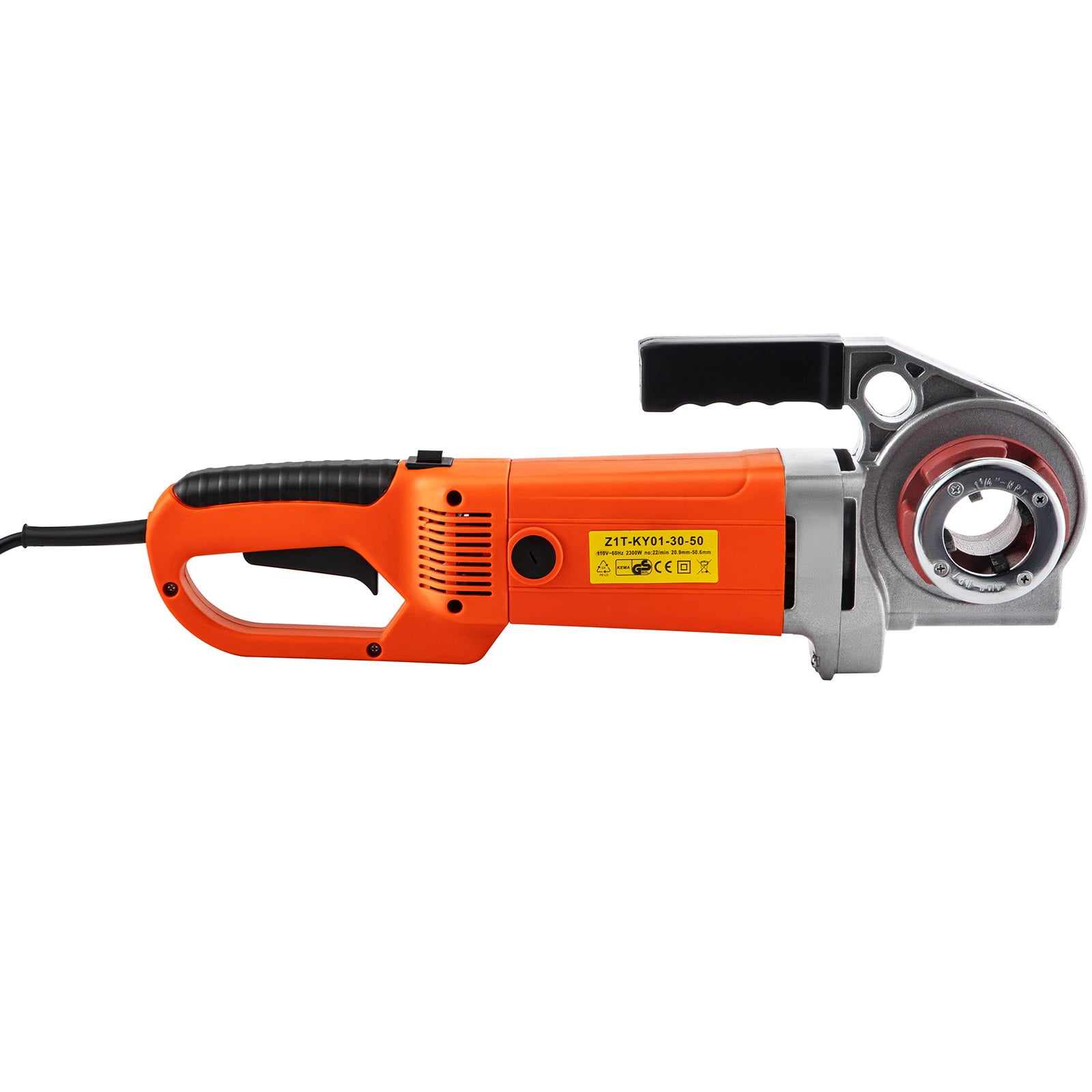 VEVOR 2300W Electric Pipe Threader, Portable 110V Hand-Held Machine ...