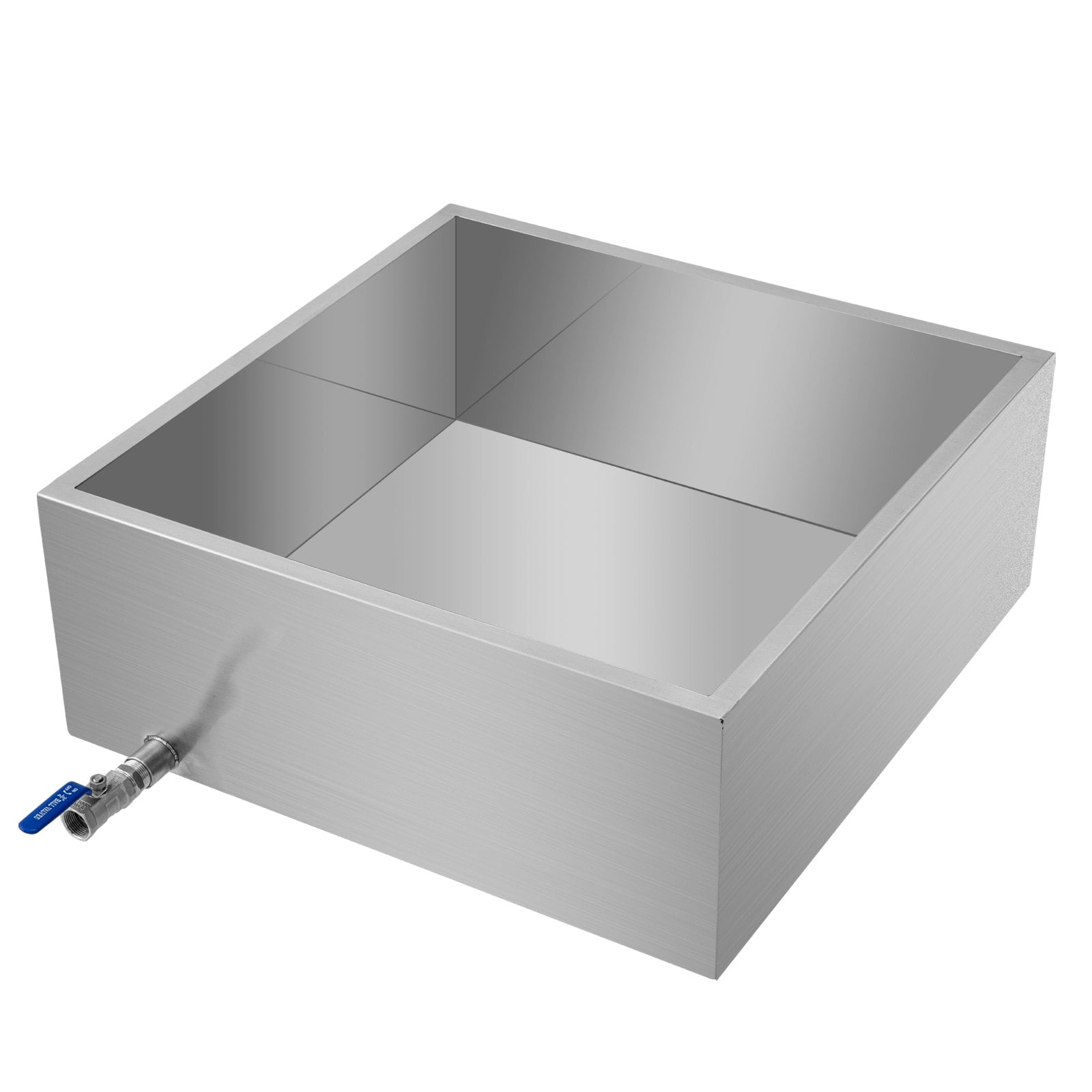 VEVOR 24" Stainless Steel Maple Syrup Boiling Pan w/ Valve - Walmart.com