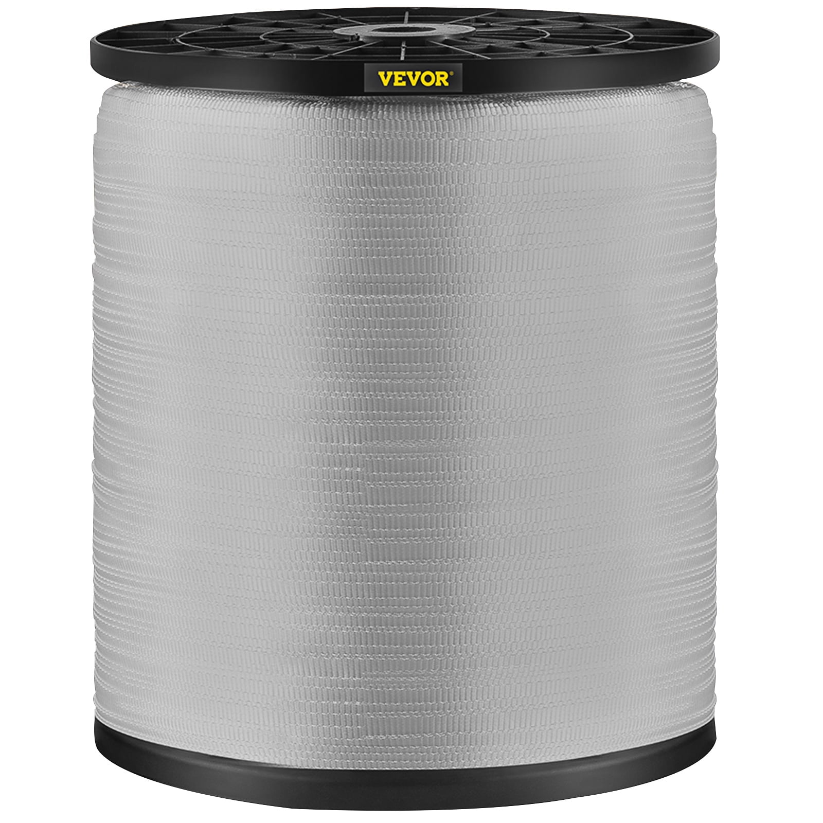 VEVOR 2500 lbs Polyester Pull Tape, 2000' x 3/4" Professional Flat Rope ...