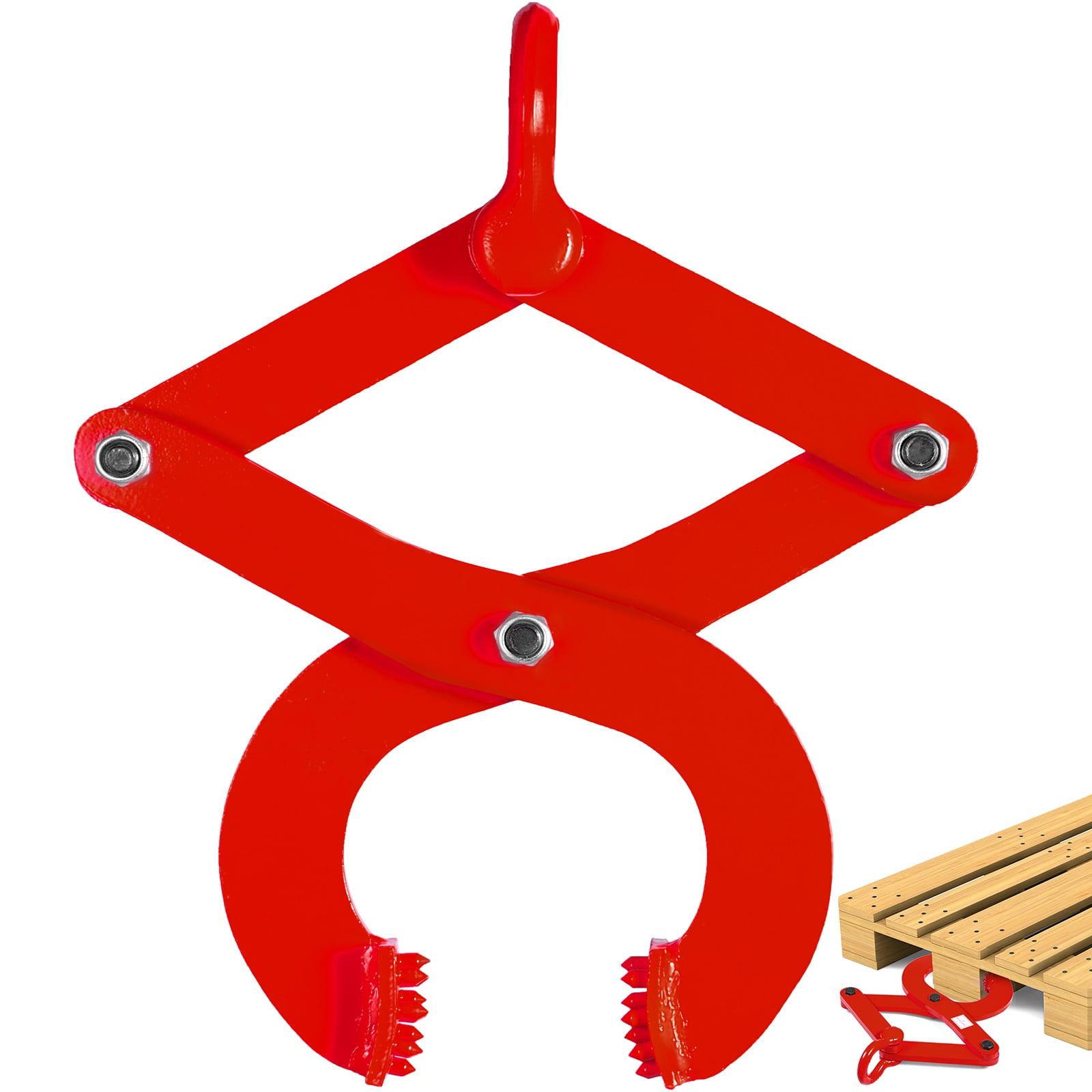 VEVOR 2T Pallet Puller Clamp 4400lbs.Capacity Single Scissor Single ...