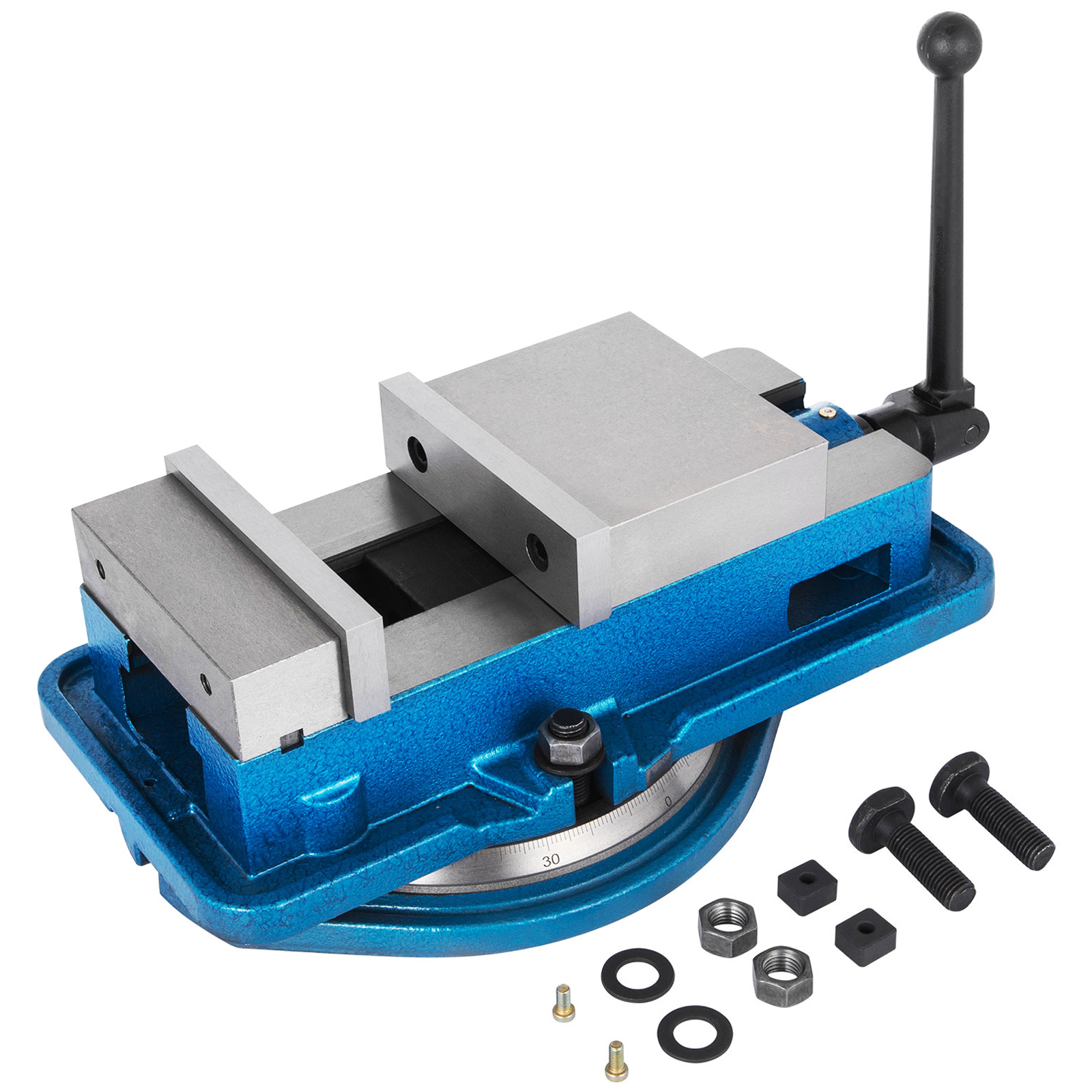 LYUMO 3" Table Vise Clamp 360 Degree Rotating Bench Vise Aluminum Vise ...