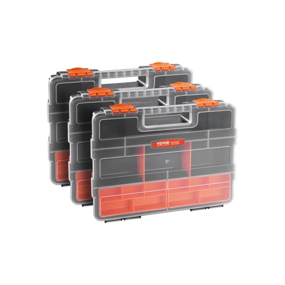 VEVOR, Small Parts Organizer, 21 Compartments, 3pk - Walmart.com
