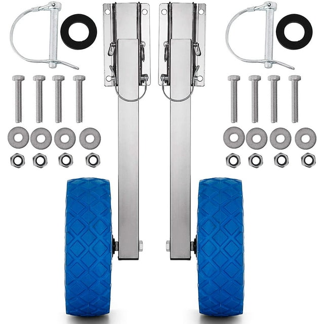 VEVOR 300LBS Boat Transom Launching Wheel Dolly Stainless Steel ...