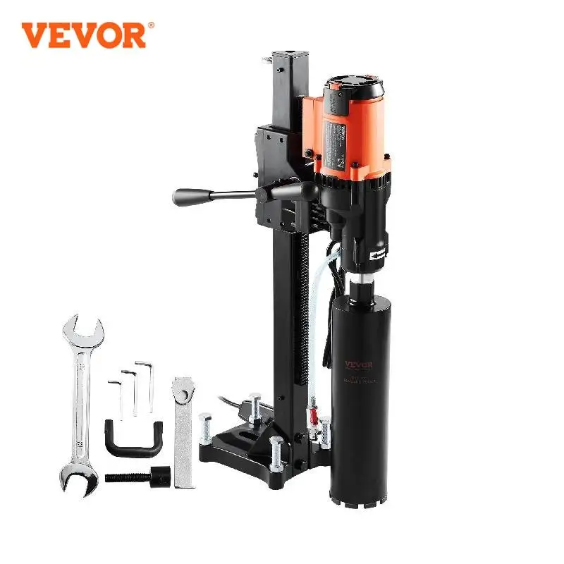 VEVOR 3200W 750RPM Wet/Dry Diamond Core Drill Machine Concrete Core ...