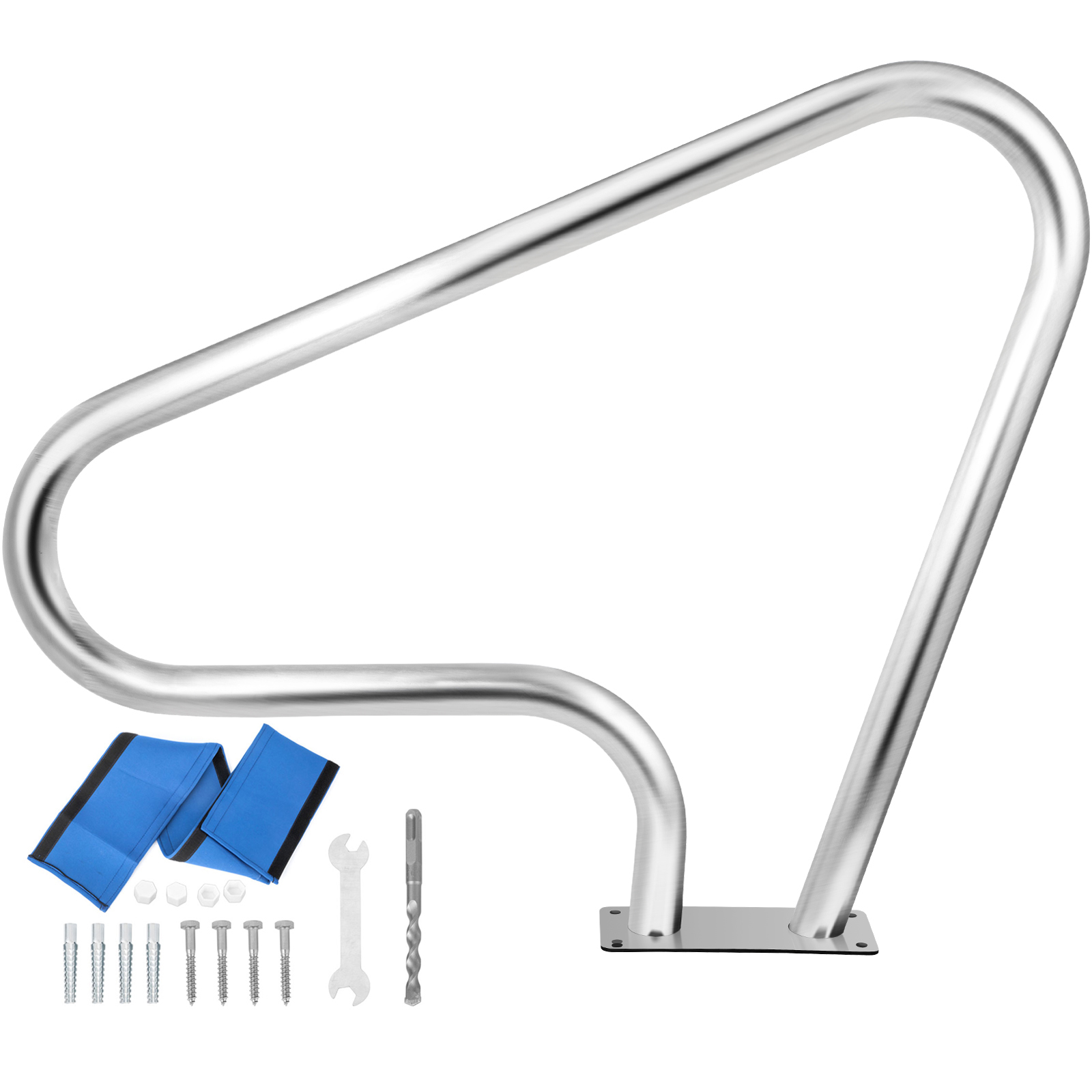 VEVOR 48x36 inch Pool Handrail 304 Stainless Steel 250 LBS Load ...