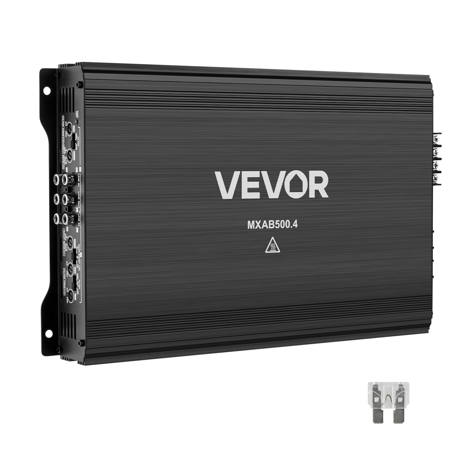 VEVOR 4 Channel Car Audio Amplifier 2 Ohm Stable Bridgeable Class A/B ...