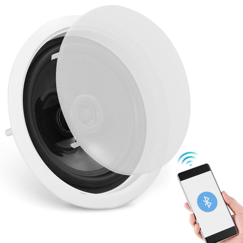 VEVOR 4 PCs 6.5'' Bluetooth In-Ceiling Speakers, 150W, Flush Mount, In ...