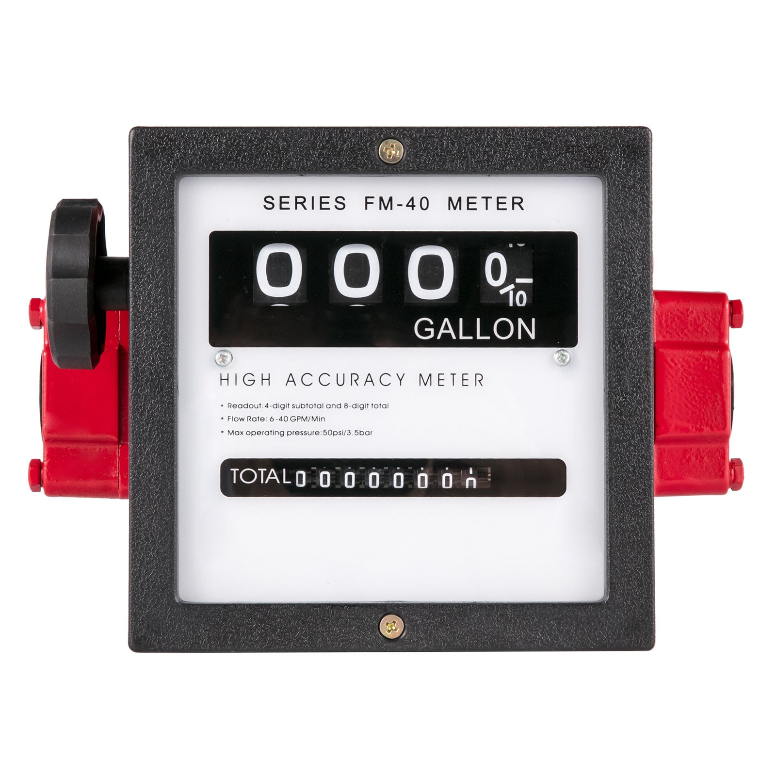 VEVOR 40 GPM Fuel Meter | Diesel & Gas | 1 Inch Flow Meter | Digital ...