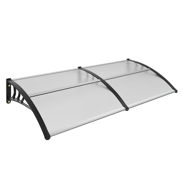 VEVOR 40" x 80" Window Door Awning Canopy, UPF 50+ Polycarbonate ...