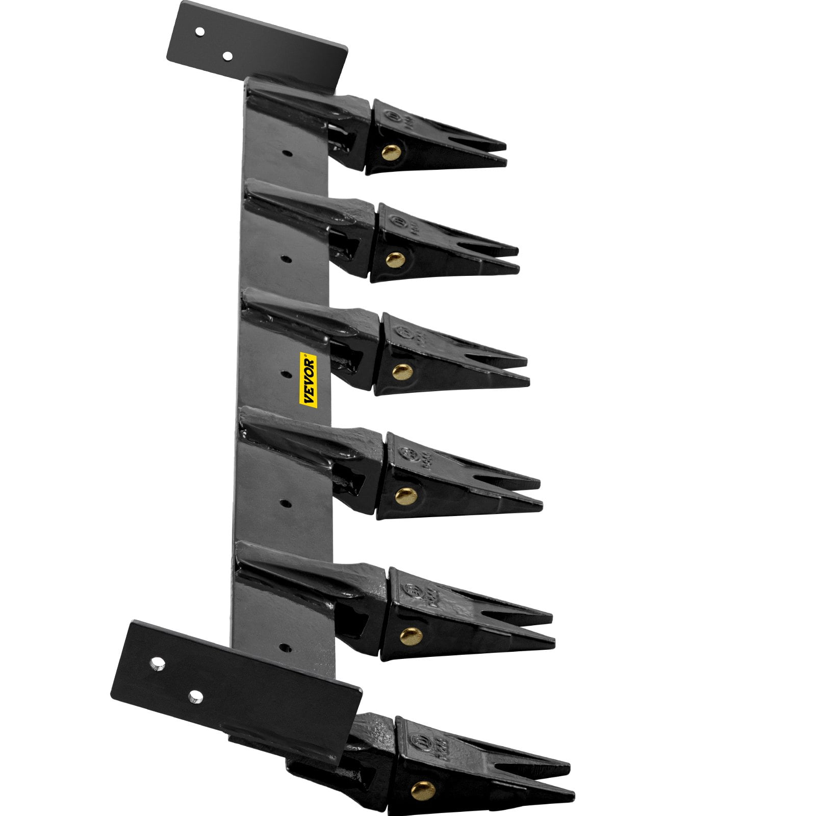 VEVOR 48" Bucket Tooth Bar, Tractor Loader Bucket Teeth with 9.84 ...